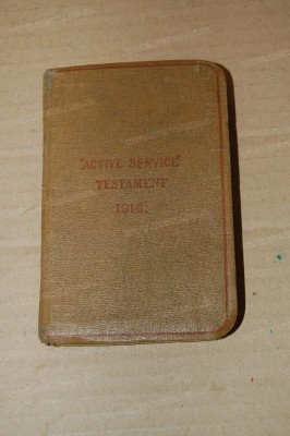 WWI Military Bible